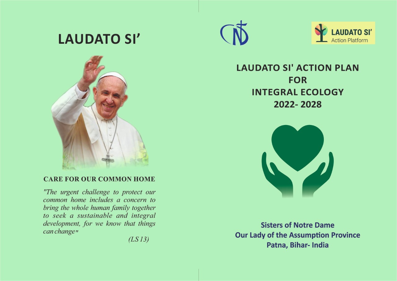Releasing of the booklet 'Province Laudato SI' Action Plan for Integral ...