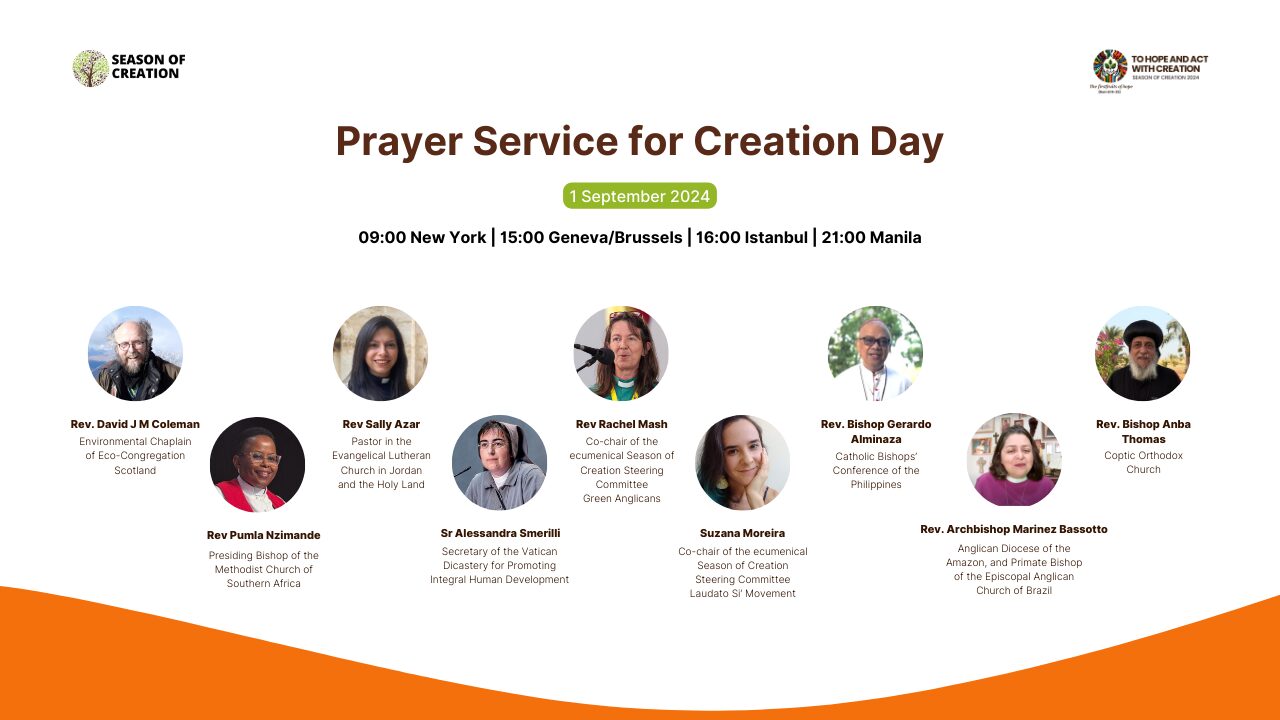 Prayer Service for Creation Day - Laudato Si' Action Platform